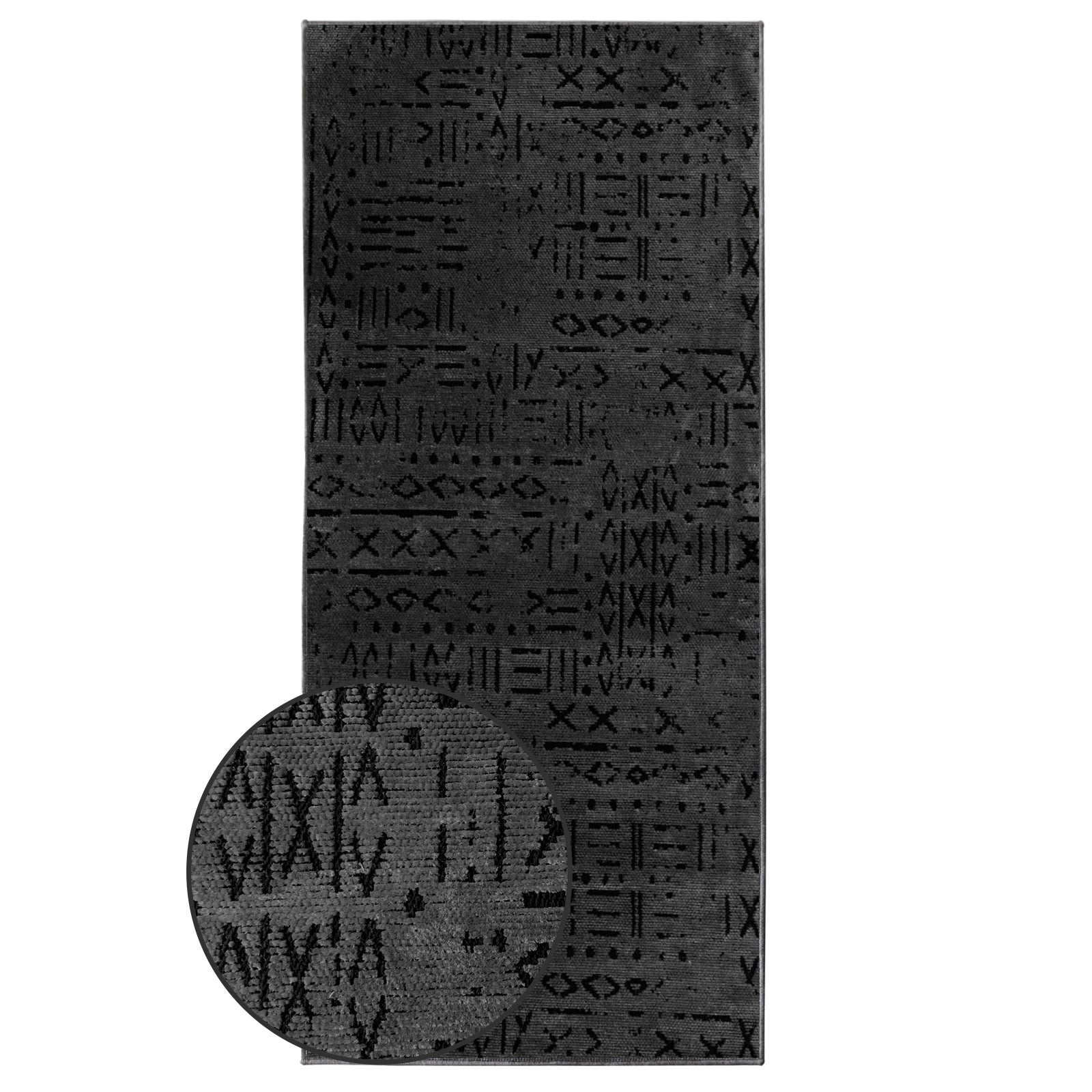 Teppich-Läufer auf Maß | Vena | Hochwertige Jacquard Weberei mit Muste